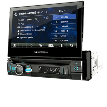 Soundstream Flip-Out Head Units – Motorized Touchscreen Car Stereos